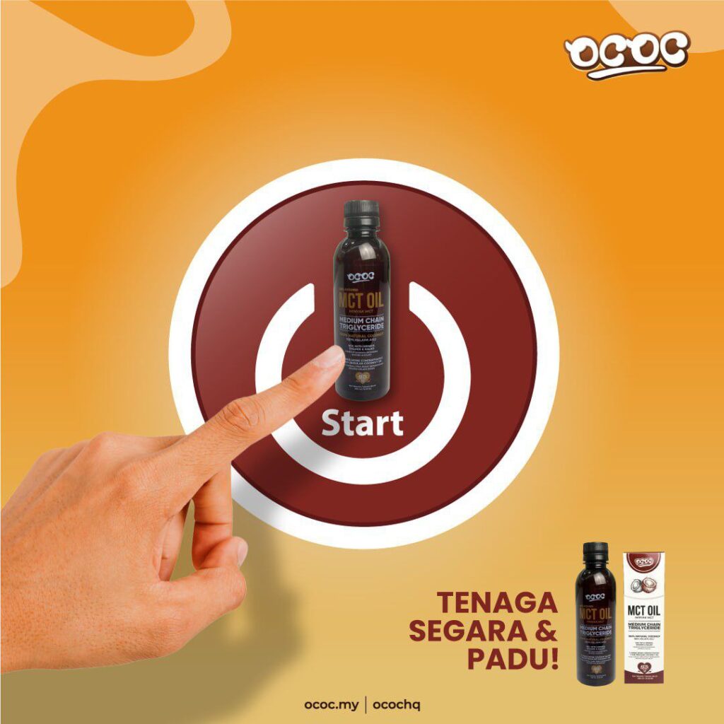 OCOC MCT Oil Dr. Rizal: Rahsia Kekal Bertenaga, Kenyang Lebih Lama & Pembakar Lemak Semula Jadi ...